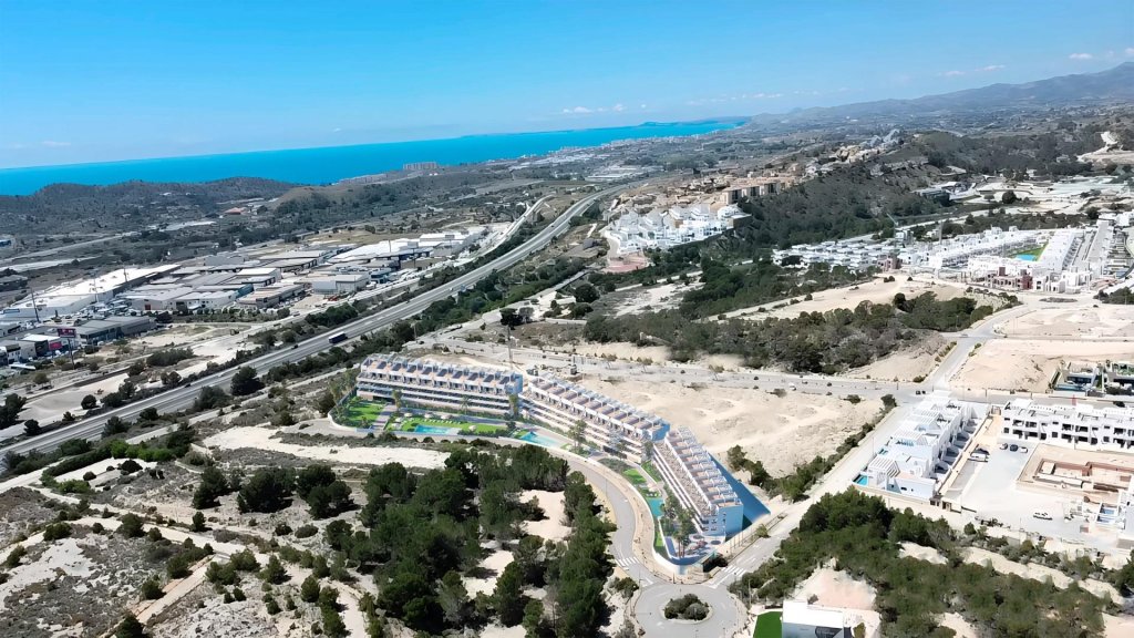 Residencias de nueva construcción exclusivas con vistas al mar en Finestrat, Alicante